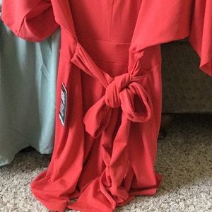 Express | Shorts | Burnt Orange Romper | Poshmark